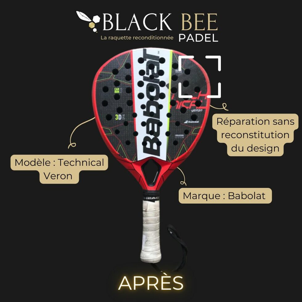 Réparation de raquette de padel en France – BLACK BEE Padel
